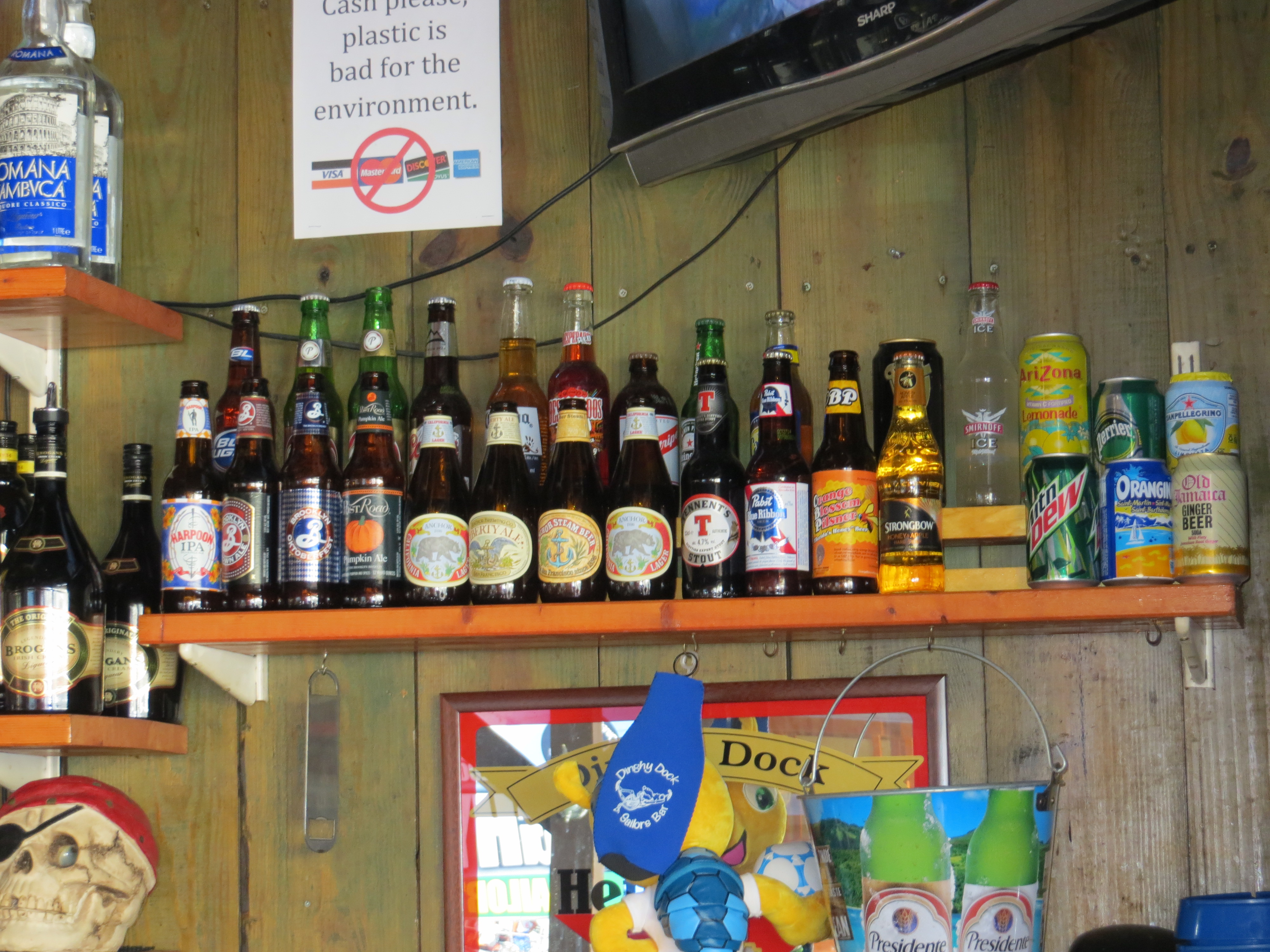 Dinghy Dock Bar and Restaurant, St. Maarten | Bob's Beer Blog
