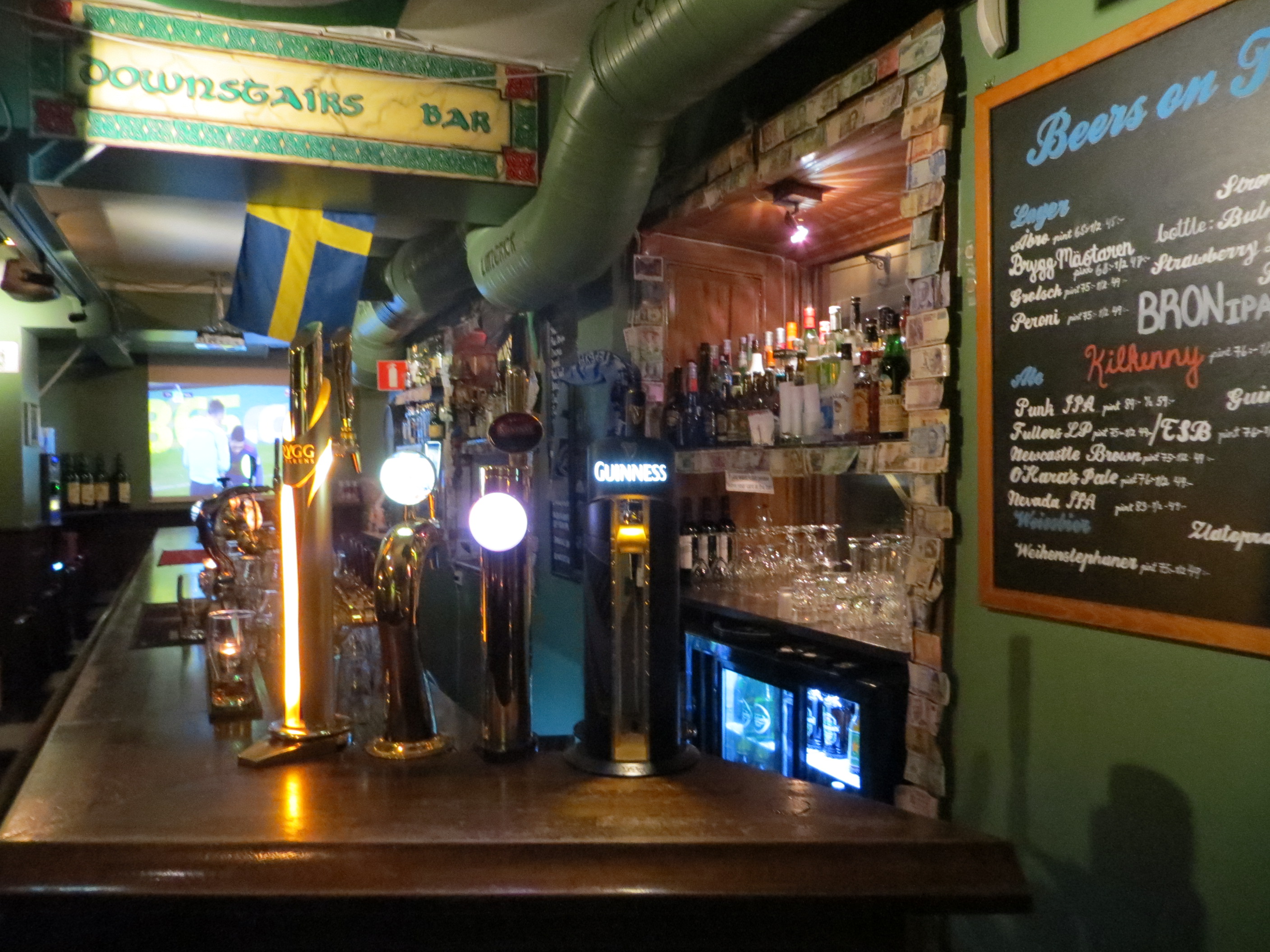 O'Connells Irish Pub, Stockholm, Sweden | Bob's Beer Blog
