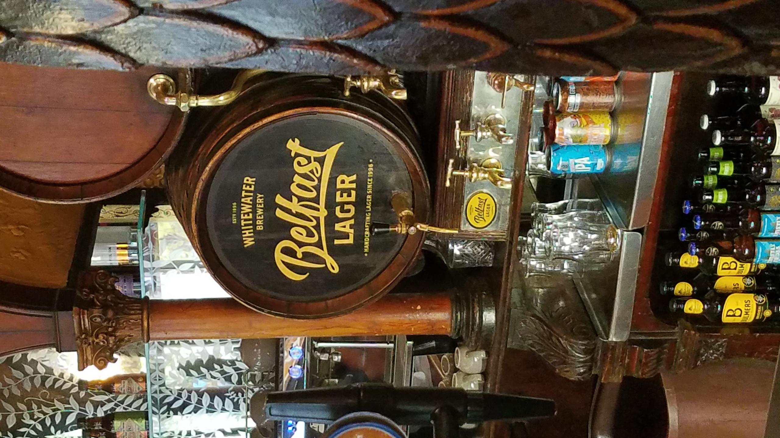 The Crown Bar, Belfast, Ireland | Bob's Beer Blog